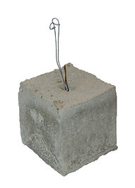 Concrete Dobie, Rebar Support Block | RW Foster Concrete Products ...