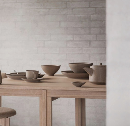 Japanese Ceramic Stoneware Bowls | Japandi Dinnerware Sets