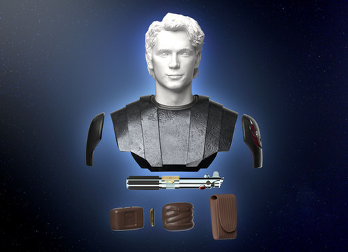 General Anakin Skywalker Jedi clone wars armor | Lord | Ahsoka | head ...