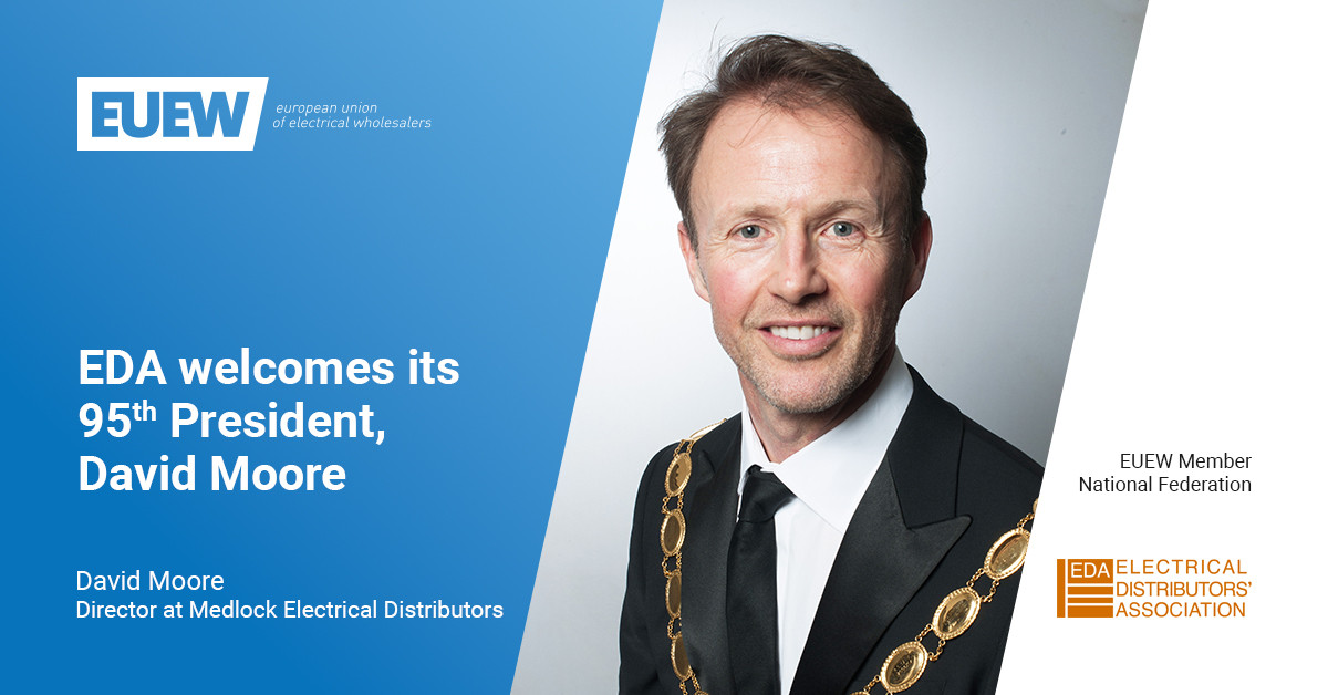 EDA welcomes its 95th President, Medlock’s David Moore