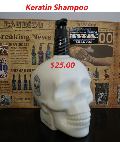 Shampoo for men with Keratina | Chairs and Benches