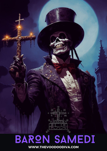 Baron/Brigitte Candle Set | thevoodoodiva