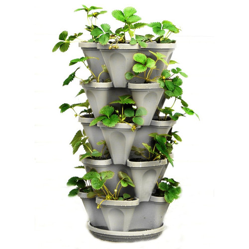 Stackable Flower Pots | ecoturfmidwest