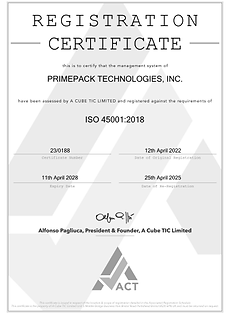 Primepack | Primepack Technologies Inc. | Calamba
