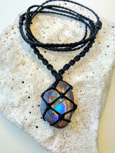 Macrame Stone Binding | Star stones