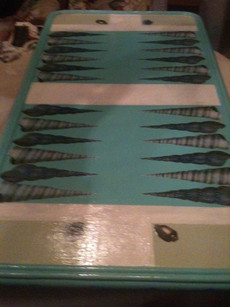 Custom Backgammon Tables |Vintage Bamboo and Rattan West Palm Beach Florida