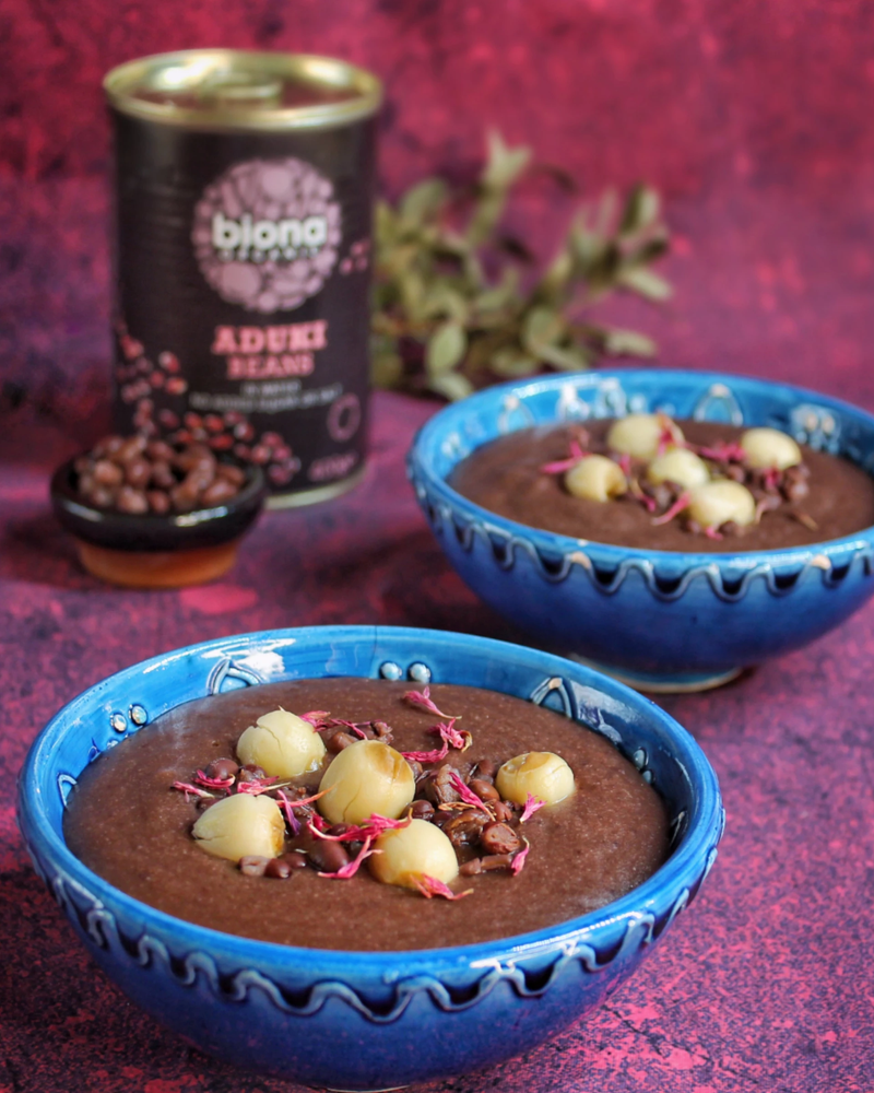 Danpatjuk (Korean Adzuki Bean Porridge) - Sibel's Recipe