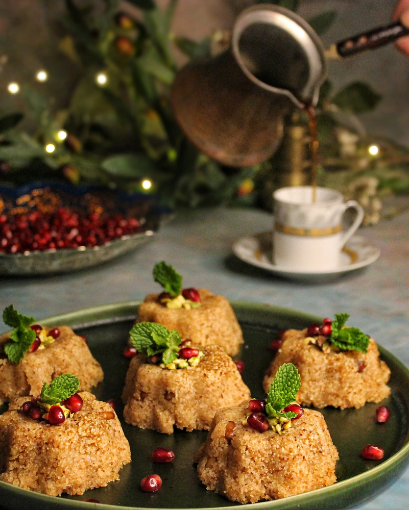 Irmik Helvasi - (Turkish Semolina Halva) - Sibel's Recipe
