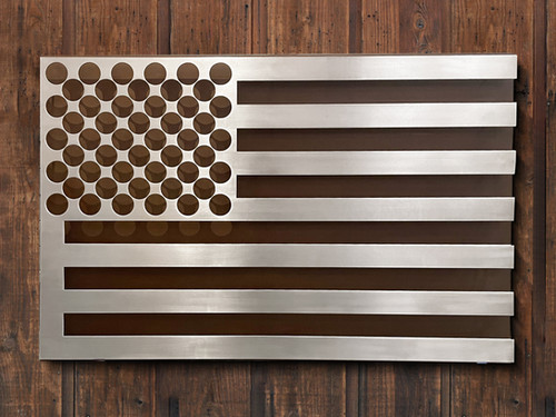 Stainless Steel Flag | hawthorne