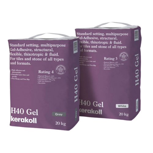 Kerakoll H40 Gel Adhesive Standard Set S1 20kg | CurvaStone