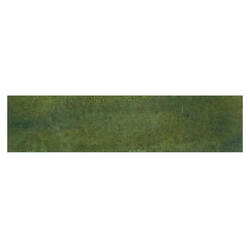 Samoa Green Porcelain Gloss Tile 250x60mm | CurvaStone