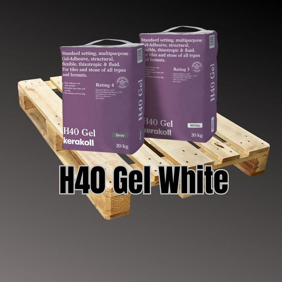 Pallet Deal (48 bags)- Kerakoll H40 Gel Adhesive Standard Set S1 20kg ...