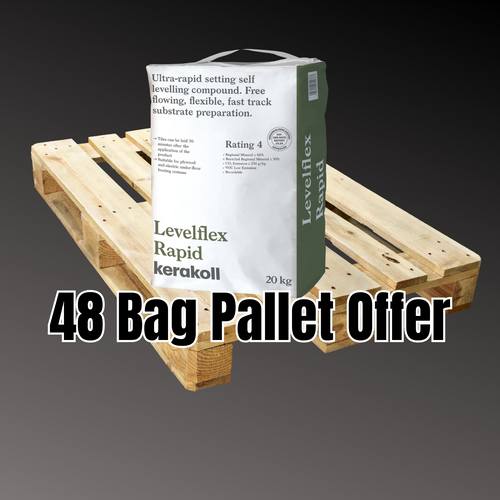 Kerakoll Levelflex Rapid 20kg (48 Bag Pallet Deal) | CurvaStone