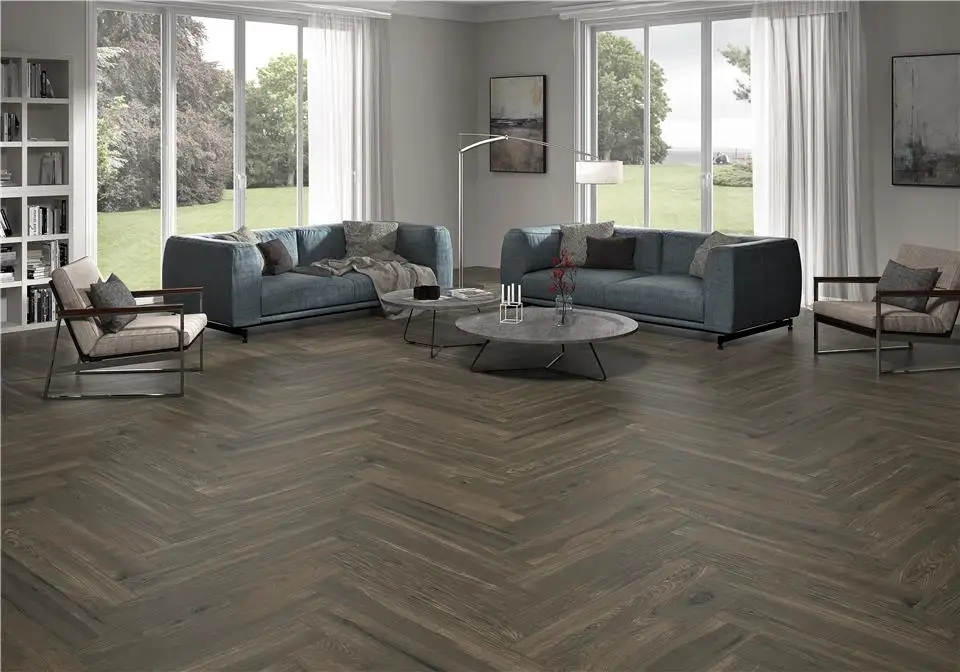 Lakeland Roble Porcelain Matt Tile 900x150mm | CurvaStone