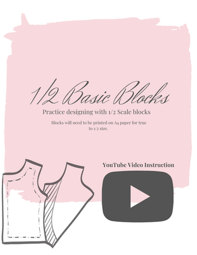 1/2 Scale Pattern Making Blocks | laidiecloth