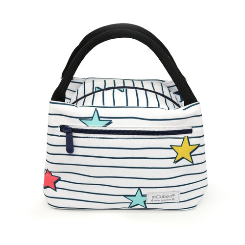 Strips with stars Lunch Tote | Maraparadise