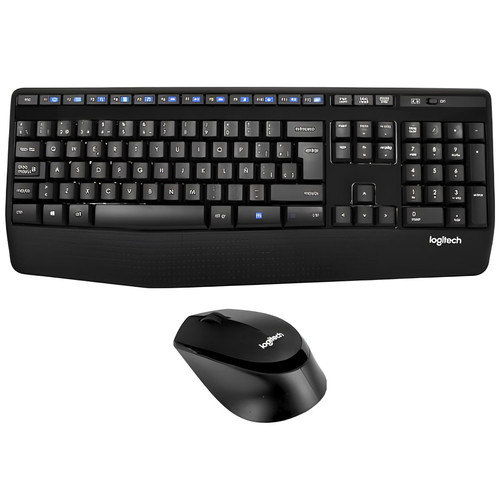 Teclado Logitech MK345 Wireless Com Mouse | UPTECH
