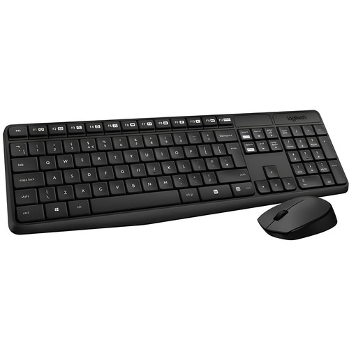 Teclado Logitech MK235 Wireless Com Mouse | UPTECH
