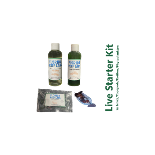 Live Starter Kit - (8oz pods | 8oz Phytoplankton | 1/2cup Ulva | 8oz ...