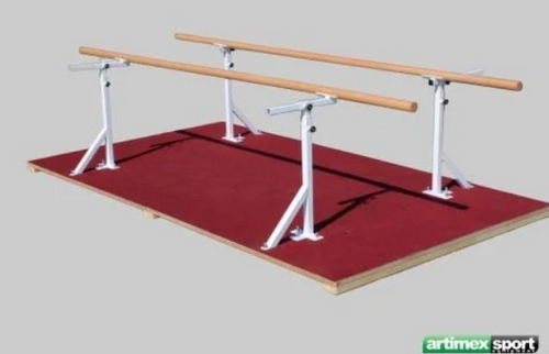 Adjustable Parallel Bars Rehabilitation Platform – Mobile Gait Trainer ...