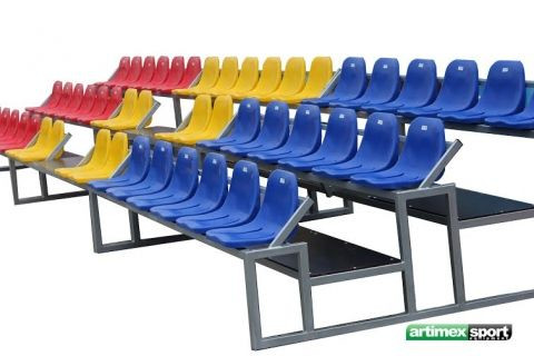 SPECTATOR GRANDSTAND, 45 SEATS, CODE 225-COLOR | Artimex UK