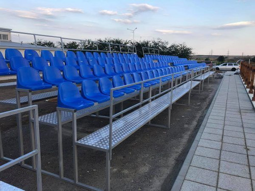 SPECTATOR GRANDSTAND MODEL BIA, 96 SEATS, CODE 225-BLUE | Artimex UK