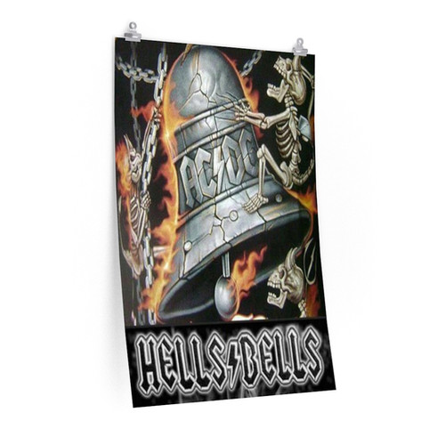 Vertical posters 24" x 36" AC DC, Hells Bells | Speak Your Mind