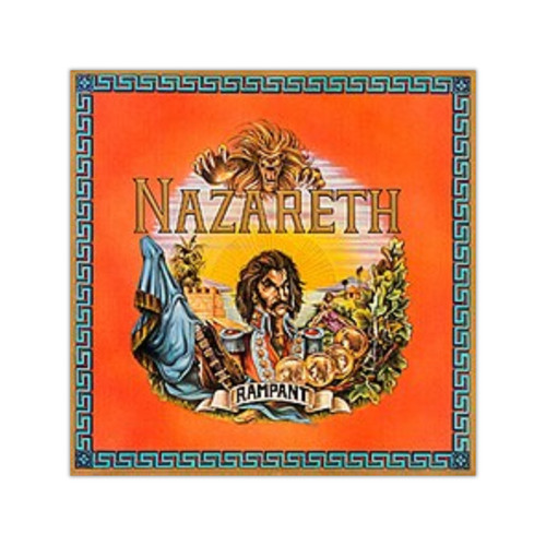 Square Vinyl Stickers. Nazareth | Speak Your Mind