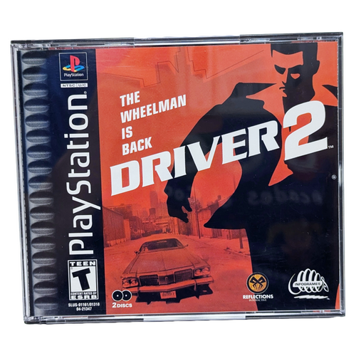 VINTAGE 2000 SONY PLAYSTATION PS1 DRIVER 2 TESTED | Decades of Cool Toys