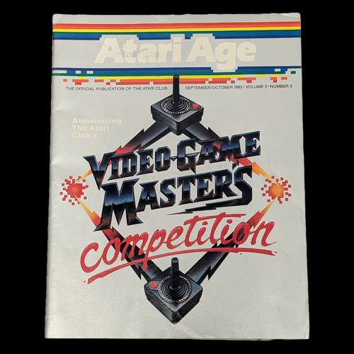 VINTAGE 1983 ATARI ATARI AGE MAGAZINE VOLUME 2 NUMBER 3 | Decades of ...