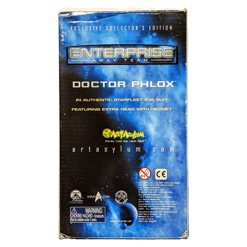 VINTAGE 2002 ART ASYLUM STAR TREK ENTERPRISE DR. PHLOX - SIGNED ...