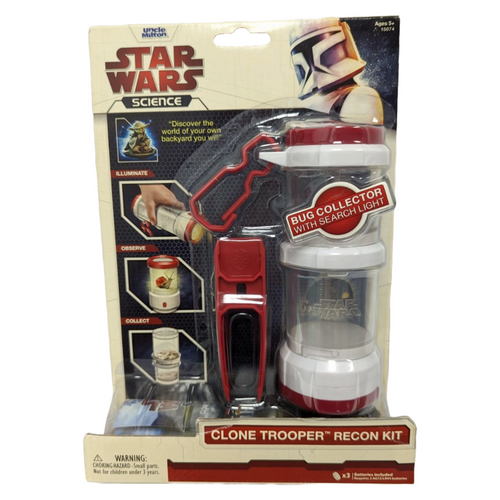 2010 UNCLE MILTON STAR WARS SCIENCE LAB CLONE TROOPER RECON KIT ...