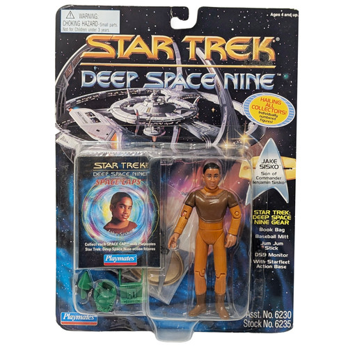 VINTAGE 1995 PLAYMTES STAR TREK DS9 JAKE SISKO FIGURE | Decades of Cool ...