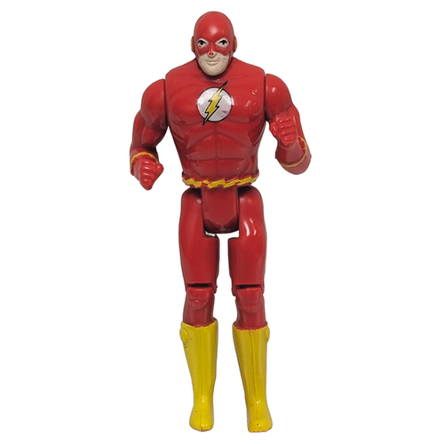 VINTAGE 1984 KENNER SUPER POWERS FLASH WITH COMIC AND TURBO PLATFORM ...