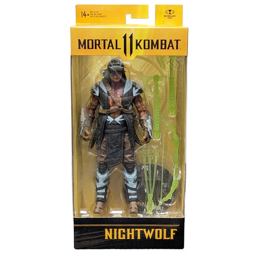 2021 MCFARLANE MORTAL KOMBAT II NIGHTWOLF FIGURE | Decades of Cool Toys