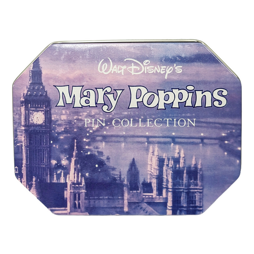 VINTAGE 1995 DISNEY MARY POPPINS 6 PIN SET IN TIN | Decades of Cool Toys