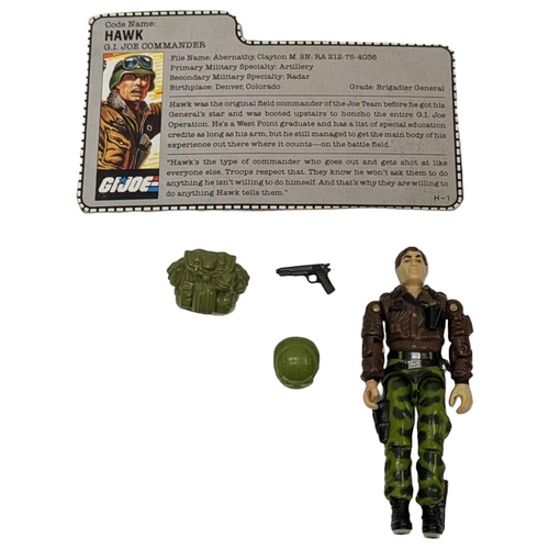 VINTAGE 1986 HASBRO G.I. JOE HAWK FIGURE COMPLETE | Decades of Cool Toys