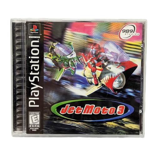VINTAGE 1999 SONY PS1 JET MOTO 3 TESTED | Decades of Cool Toys