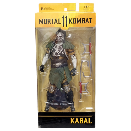 2021 MCFARLANE MORTAL KOMBAT II KABAL FIGURE (BOX NOT MINT) | Decades ...