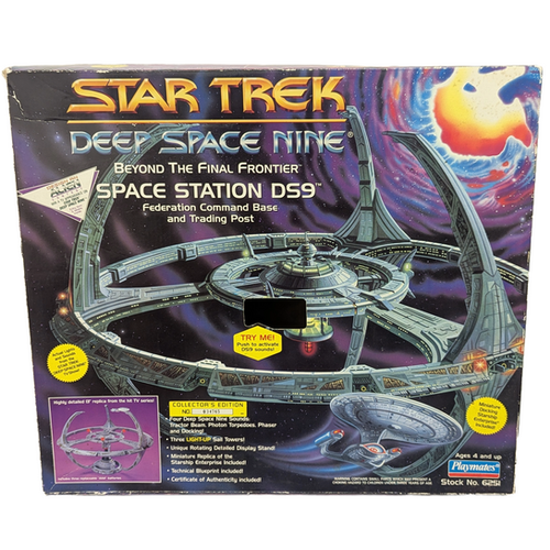 VINTAGE 1994 PLAYMATES STAR TREK DEEP SPACE NINE SPACE STATION DS9 ...