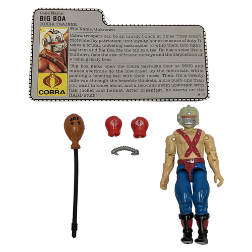 VINTAGE 1987 HASBRO G.I. JOE BIG BOA FIGURE INCOMPLETE | Decades of ...