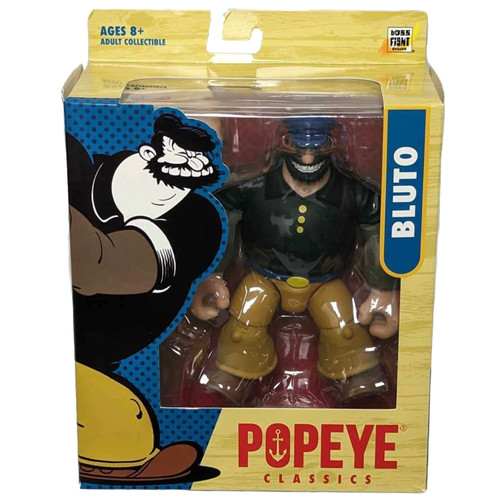 2022 BOSS FIGHT POPEYE CLASSICS BLUTO FIGURE | Decades of Cool Toys