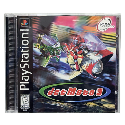 VINTAGE 1999 SONY PLAYSTATION PS1 JET MOTO 3 GAME TESTED | Decades of ...
