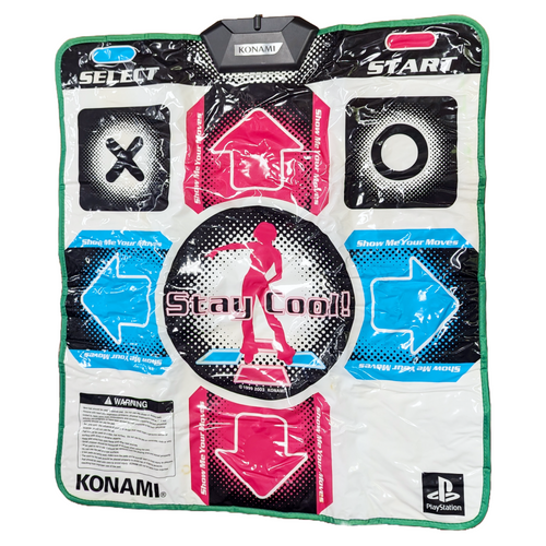 VINTAGE 2007 SONY PS2 DDR SUPERNOVA 2 GAME AND DANCE PAD TESTED ...