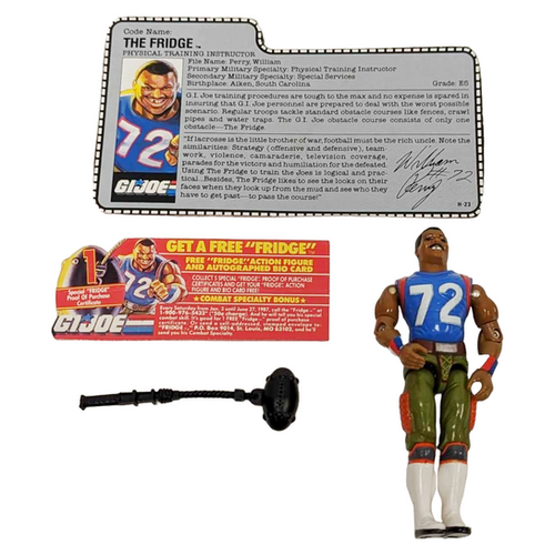 VINTAGE 1987 HASBRO G.I. JOE THE FRIDGE FIG COMPLETE | Decades of Cool Toys