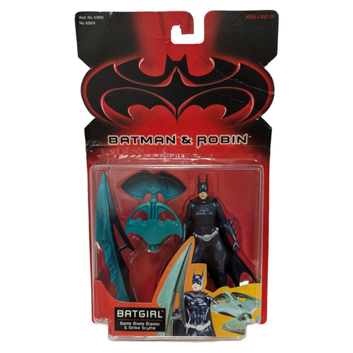VINTAGE 1997 HASBRO BATMAN AND ROBIN MOVIE BATGIRL ACTION FIGURE ...