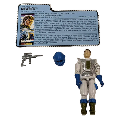 VINTAGE 1987 HASBRO G.I. JOE MAVERICK FIGURE COMPLETE | Decades of Cool ...