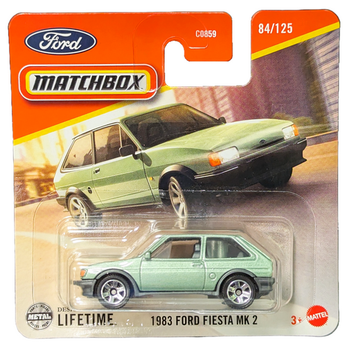 2023 MATCHBOX FORD 1983 FORD FIESTA MK 2 LT GREEN | Decades of Cool Toys