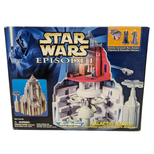 VINTAGE 1998 GALOOB STAR WARS MICRO MACHINES EP.1 GALACTIC SENATE ...