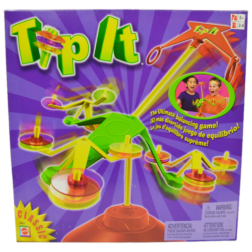 VNTAGE 2002 MATTEL CLASSIC GAMES TIP IT GAME (PREOWNED) | Decades of ...